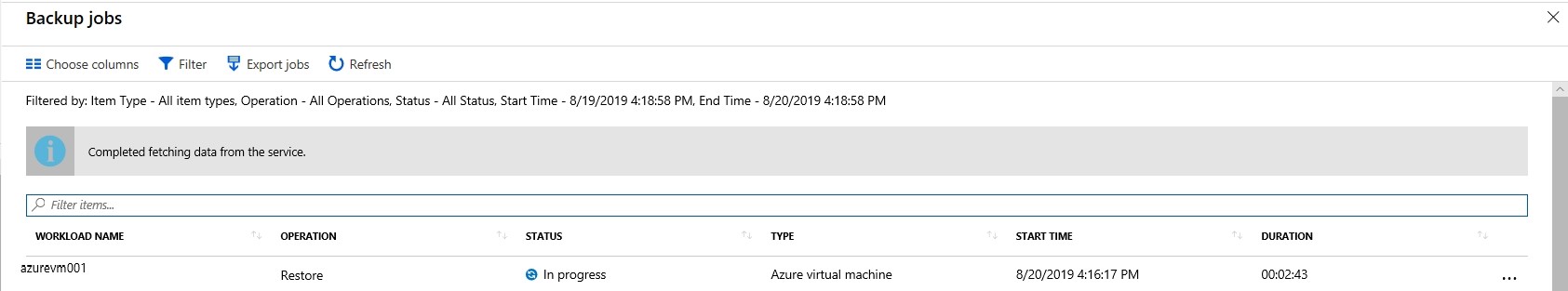 Restore Vm From Azure Backup Encrypted Subhendus Blog