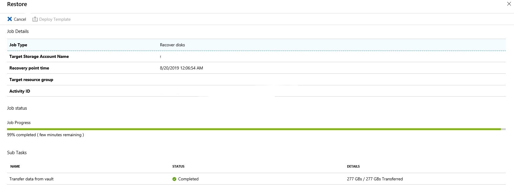 Restore Vm From Azure Backup Encrypted Subhendus Blog